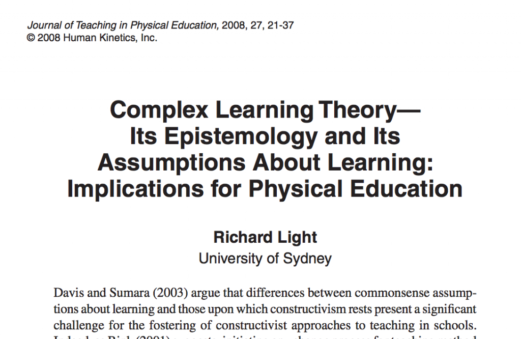 Old Wine… New Bottles… DIFFERENT STICKERS ii Learning Theories – Nick ...